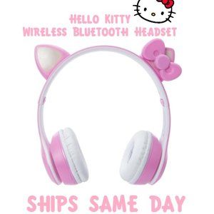 Sanrio | Headphones | Official Sanrio Hello Kitty Wireless Light Up Rgb ...